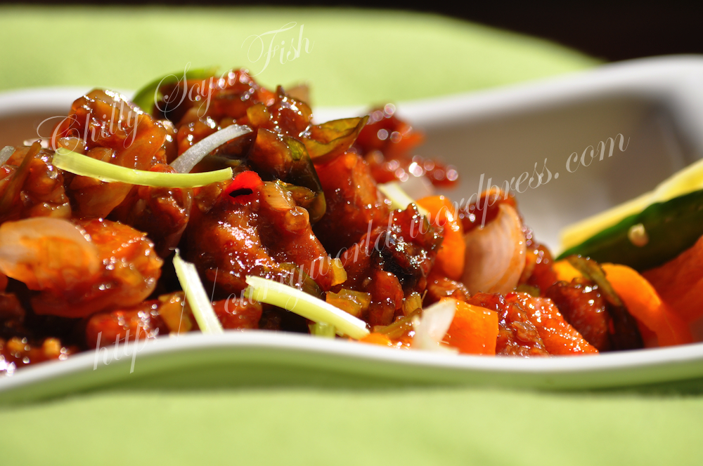 Chilly Soya Fish - Curry World